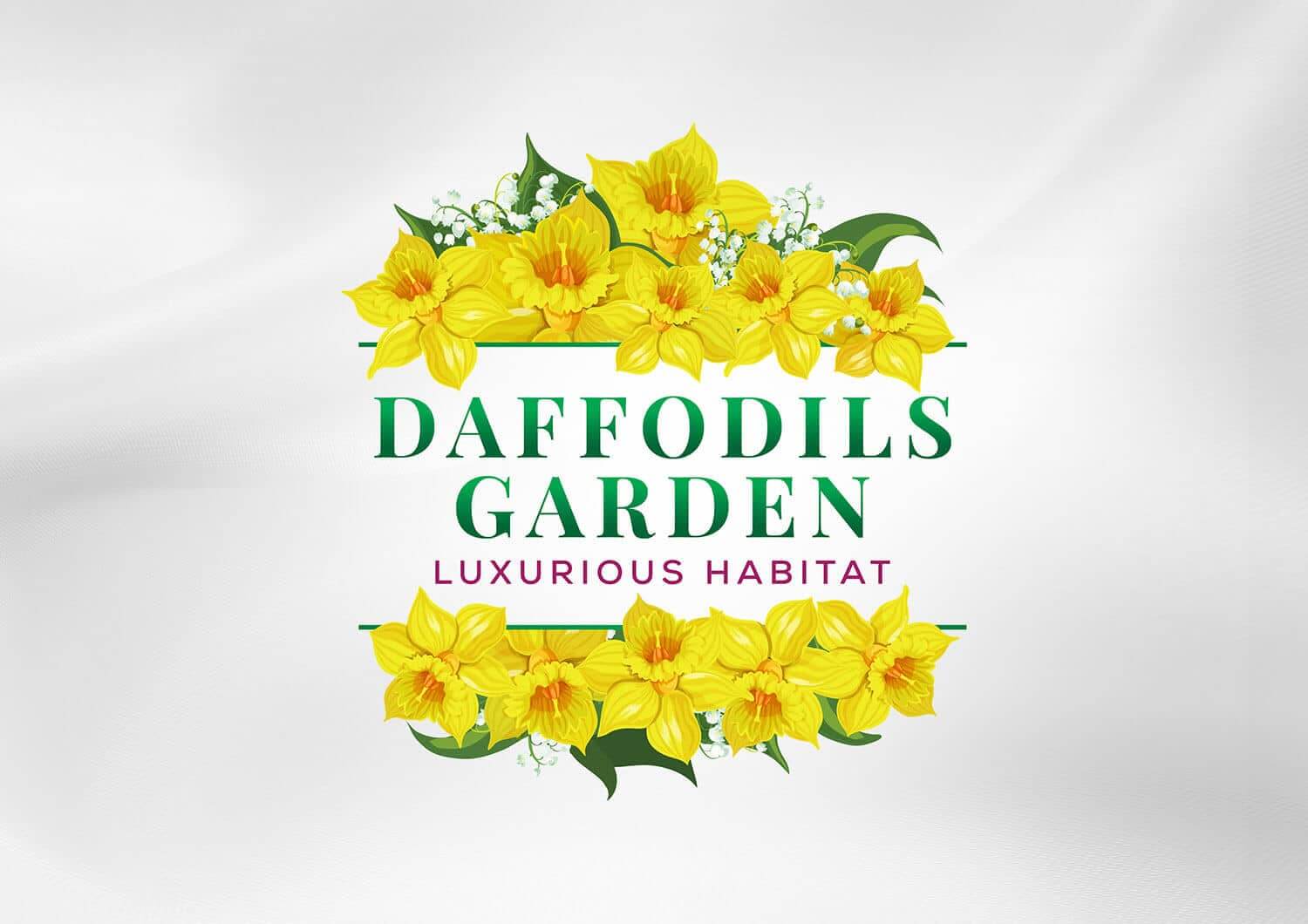 Daffodils Garden - Branding & 3D Viz - VATITUDE